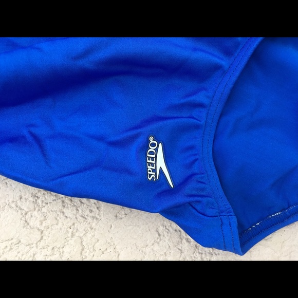 Speedo | Swim | Speedo Royal Blue Racerback One Piece Swimsuit | Poshmark